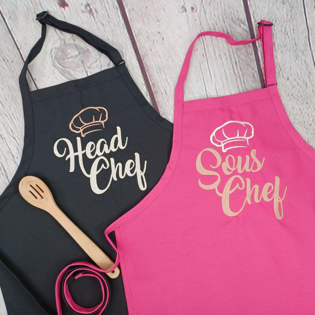 Head chef Sous Chef Set | Salted Words, LLC